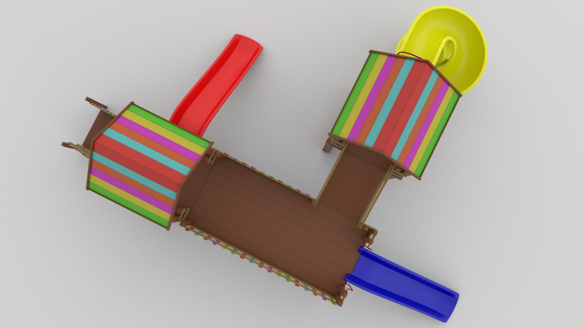 Playground Slide 3D Model - TurboSquid 1804671