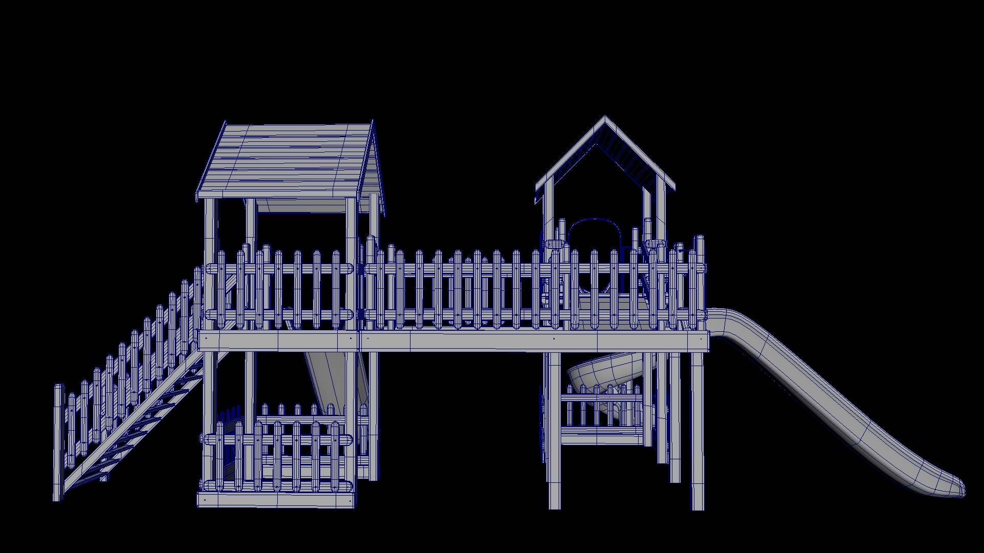 Playground Slide 3D Model - TurboSquid 1804671