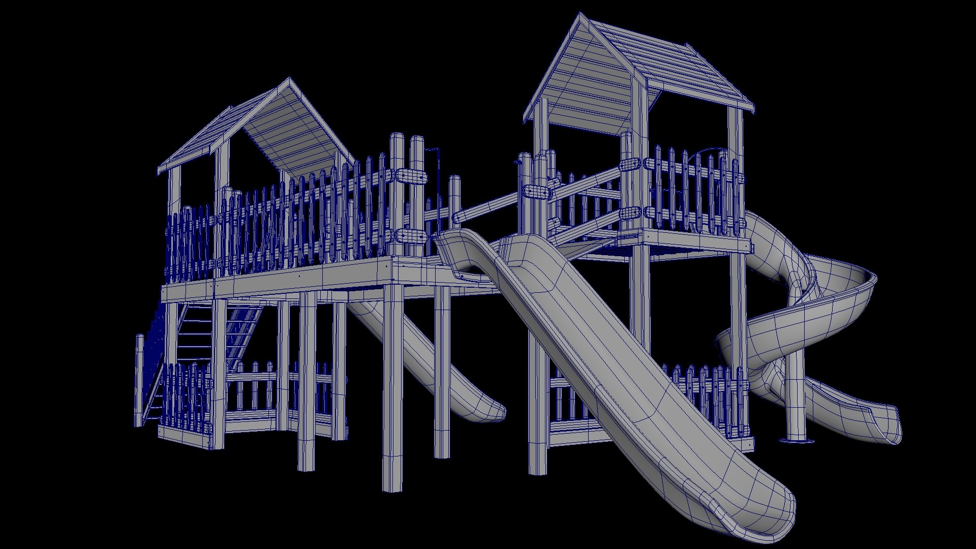 Playground Slide 3D Model - TurboSquid 1804671