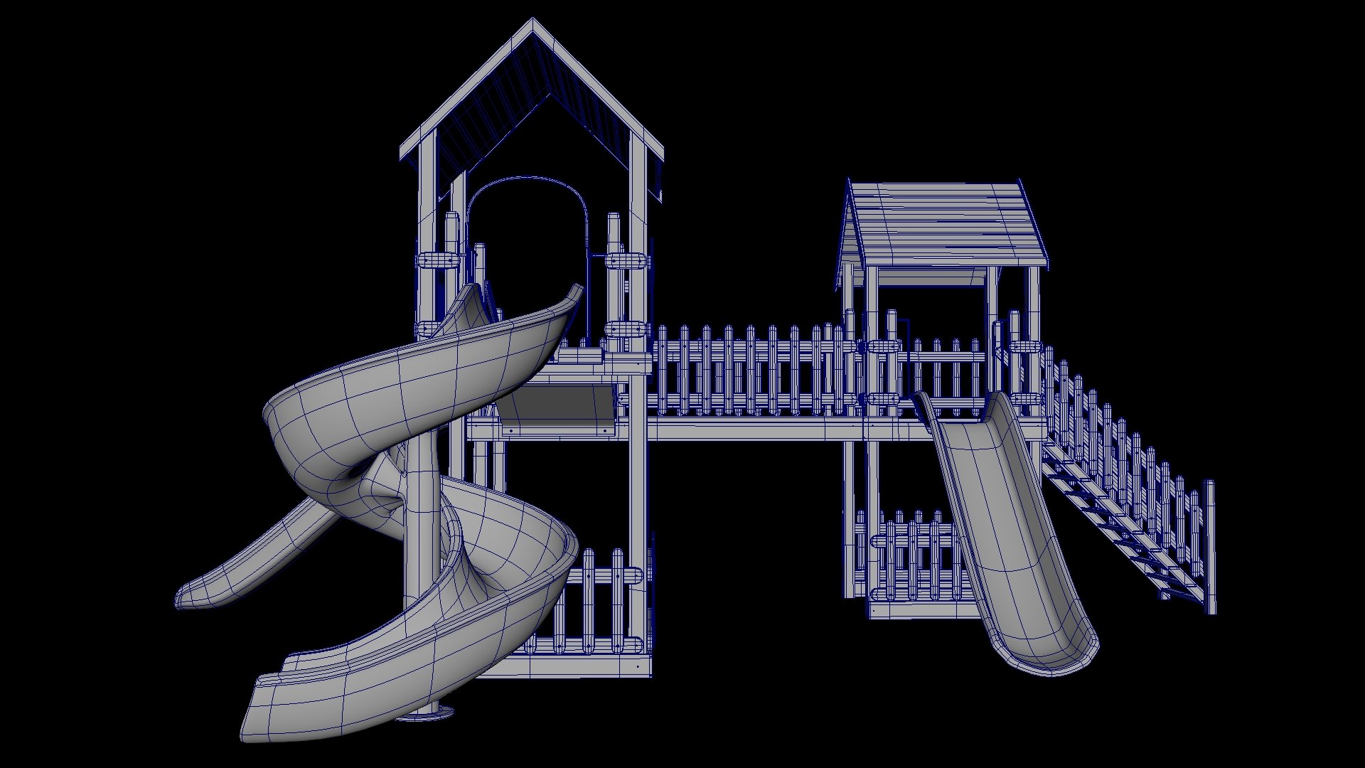 Playground Slide 3D Model - TurboSquid 1804671