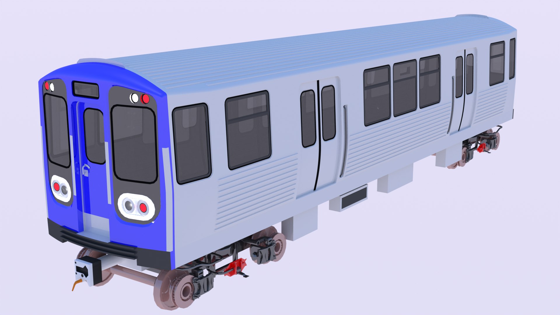 Chicago And Washington Metro Trains 3D Model - TurboSquid 2100593