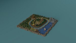Architecture Cartoon glTF Models for Download | TurboSquid