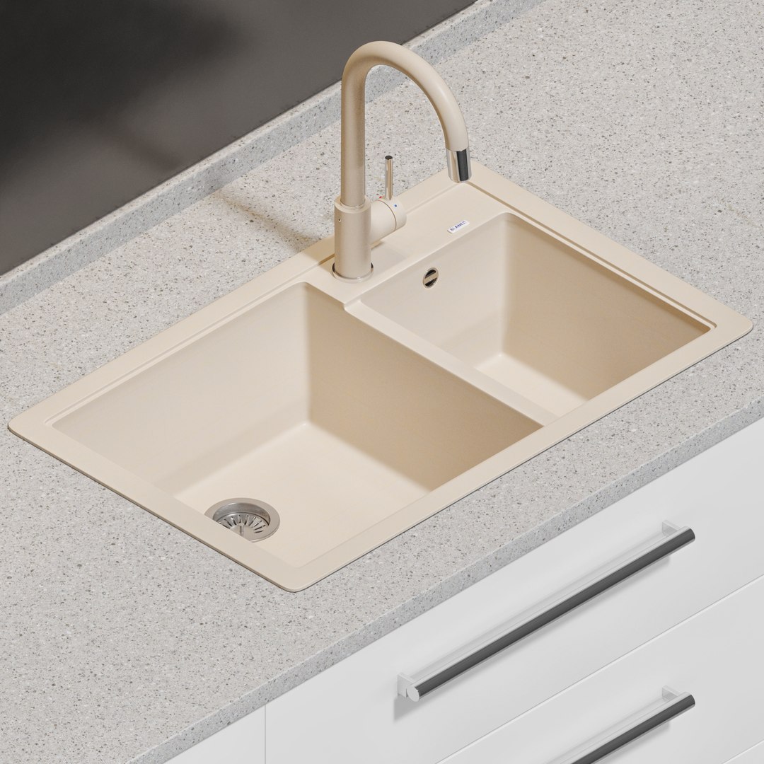 3D Blanco Legra 8 And Blanco Mida-S Model - TurboSquid 2187500