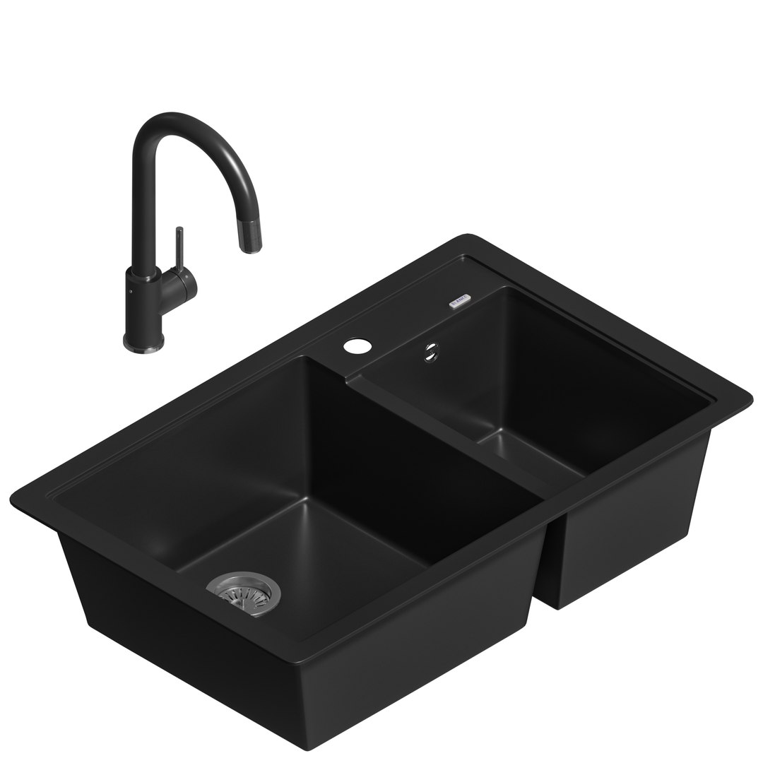 3D Blanco Legra 8 And Blanco Mida-S Model - TurboSquid 2187500