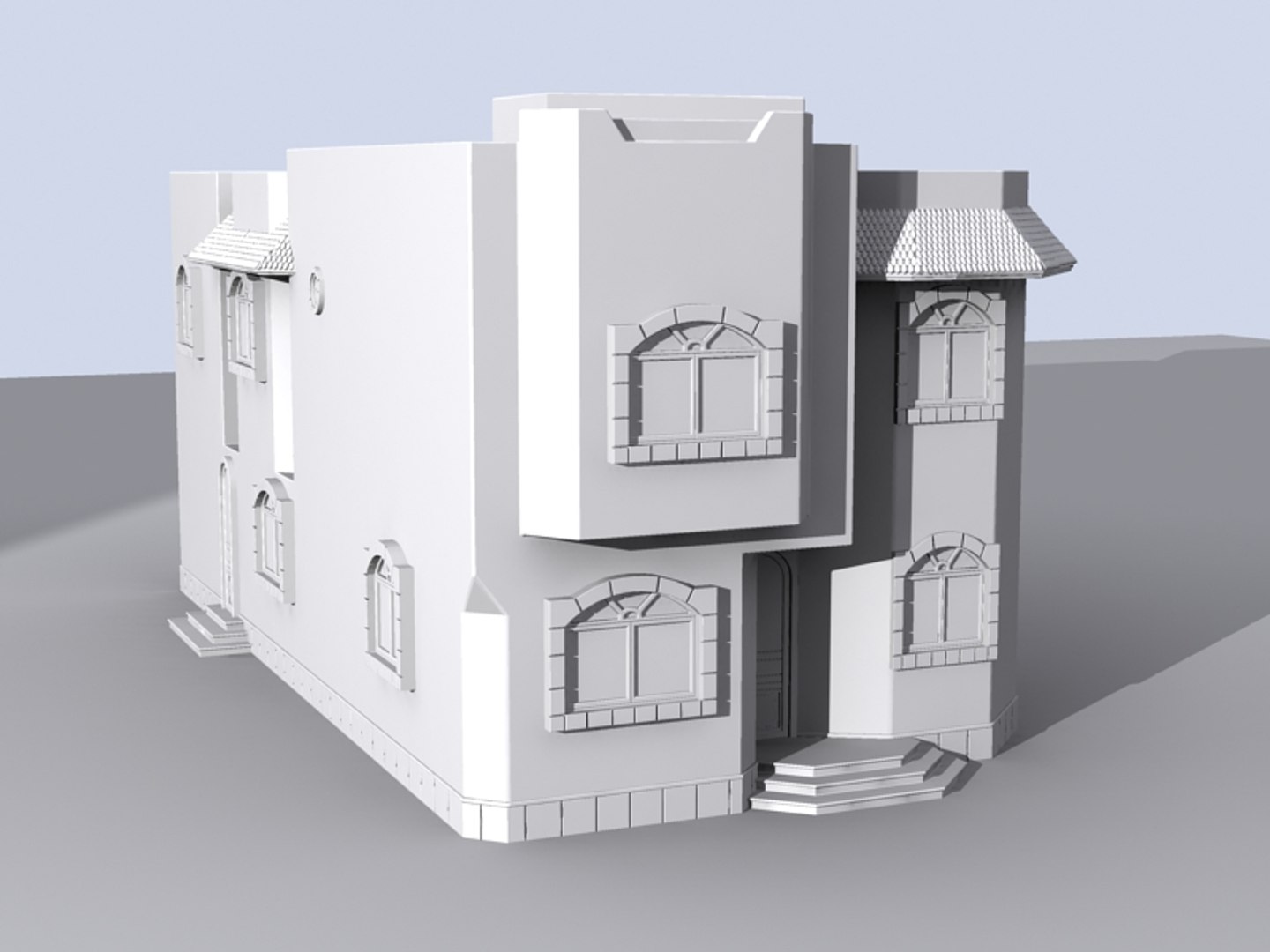 3d Villa House Model