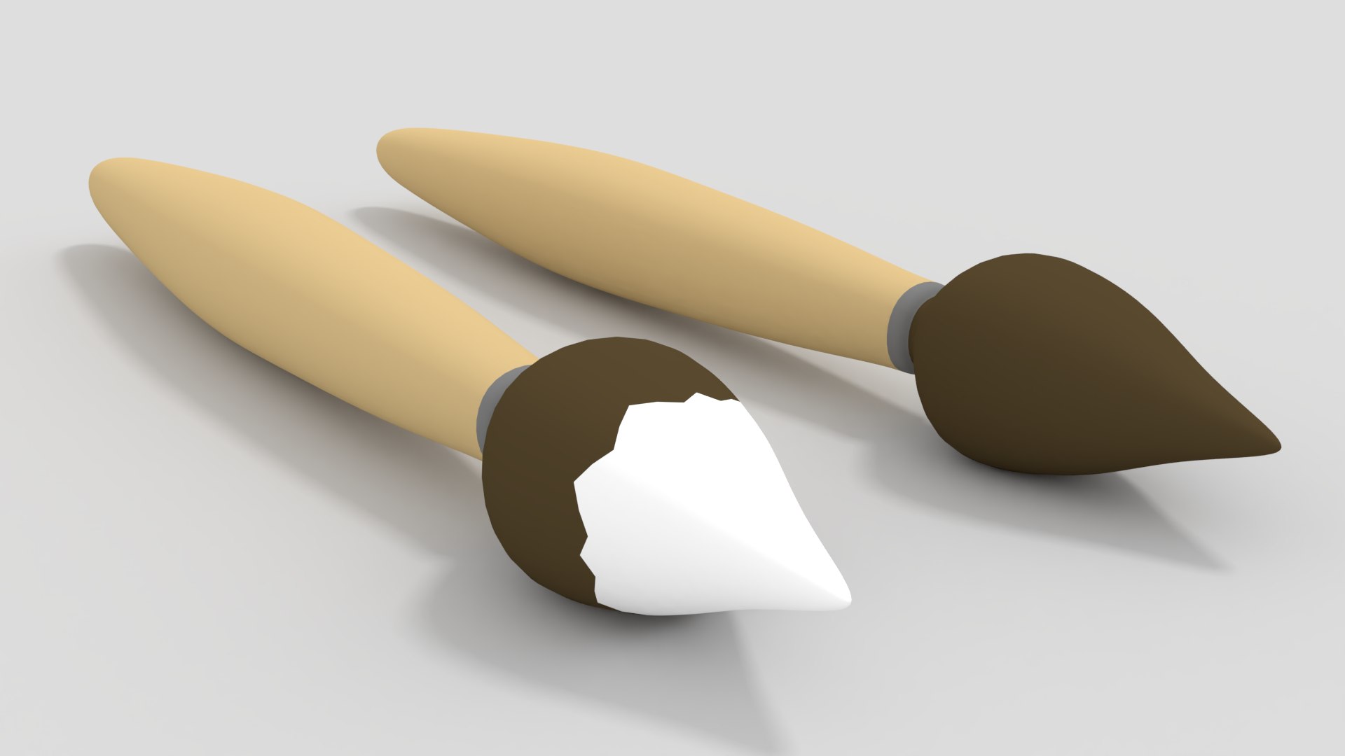 Paint Brush 3D - TurboSquid 1443054