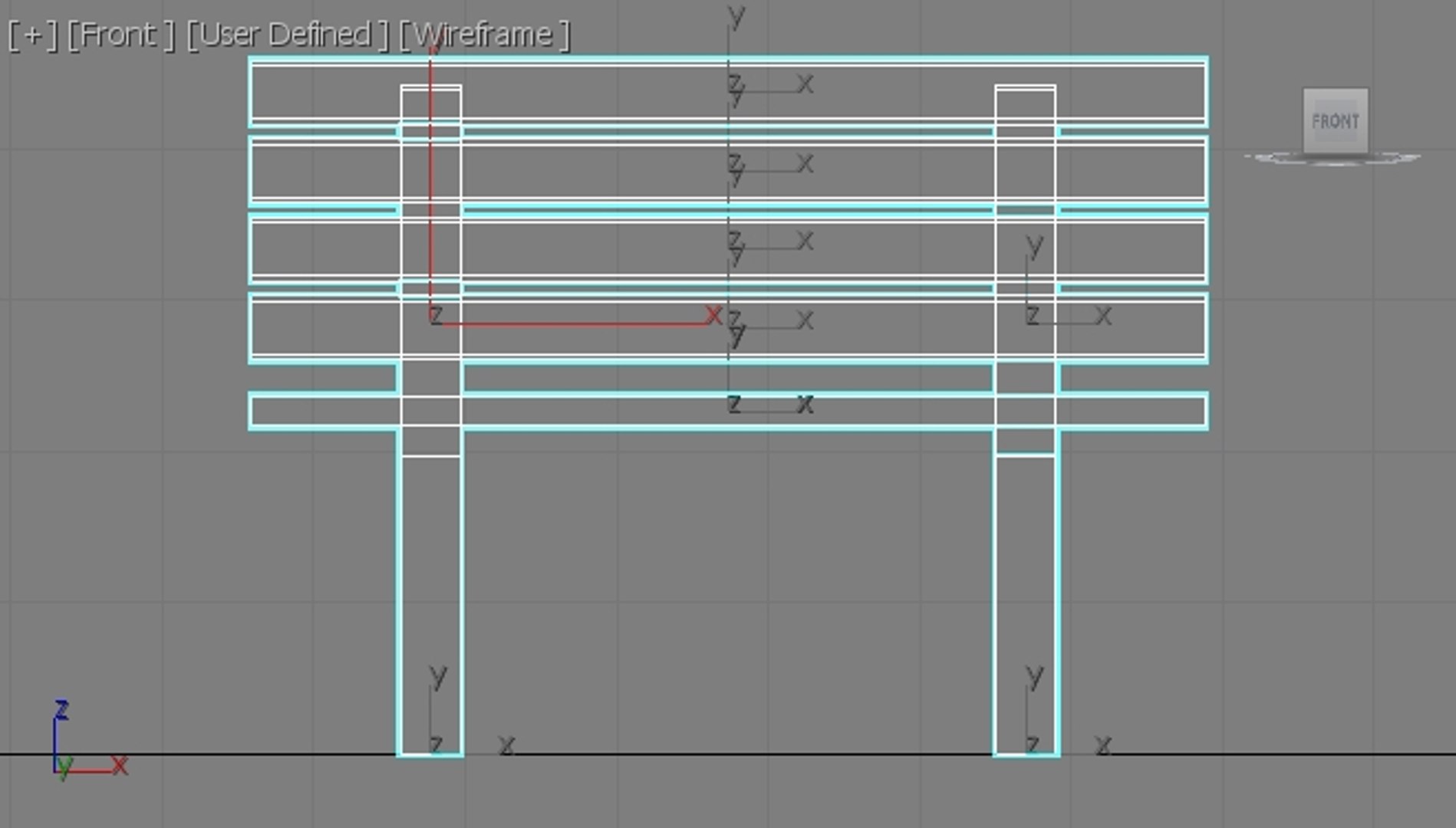Park Bench 7 3D Model - TurboSquid 1729829
