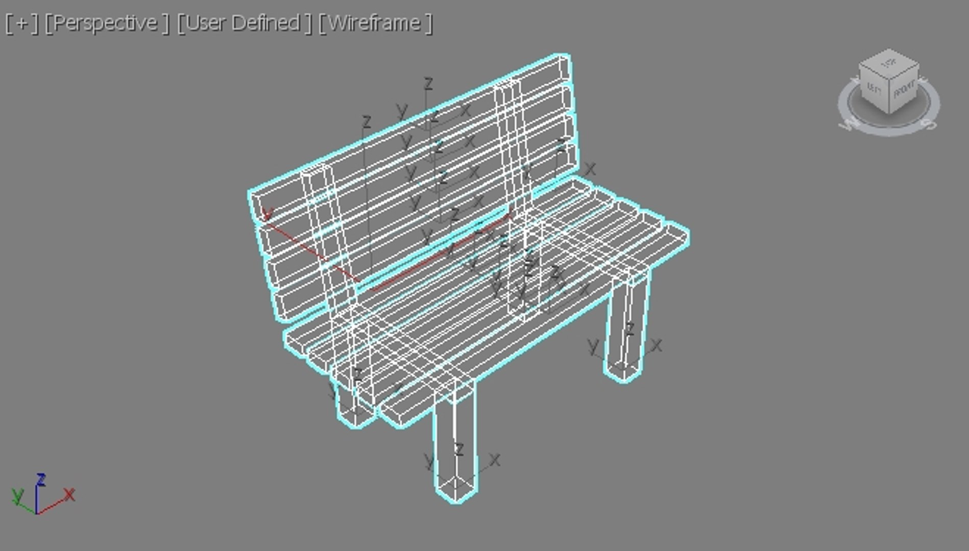 Park Bench 7 3D Model - TurboSquid 1729829