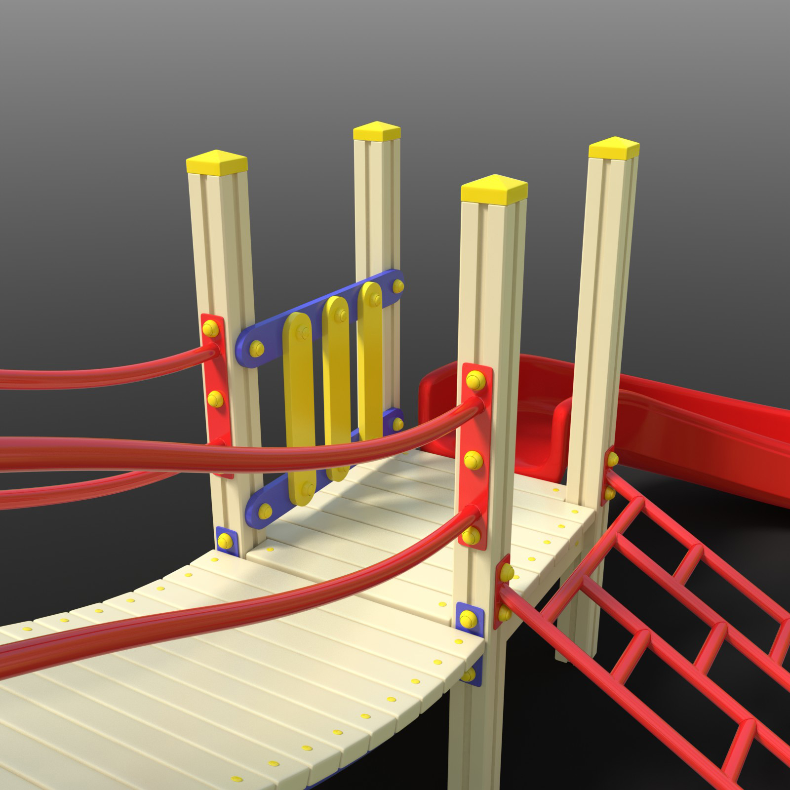 children s playground 3d max