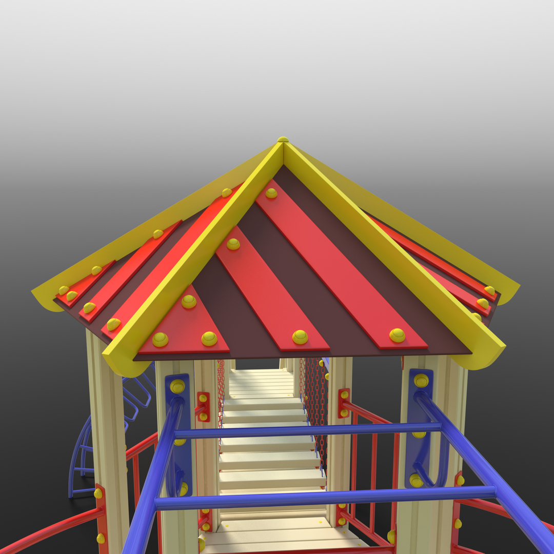 children s playground 3d max