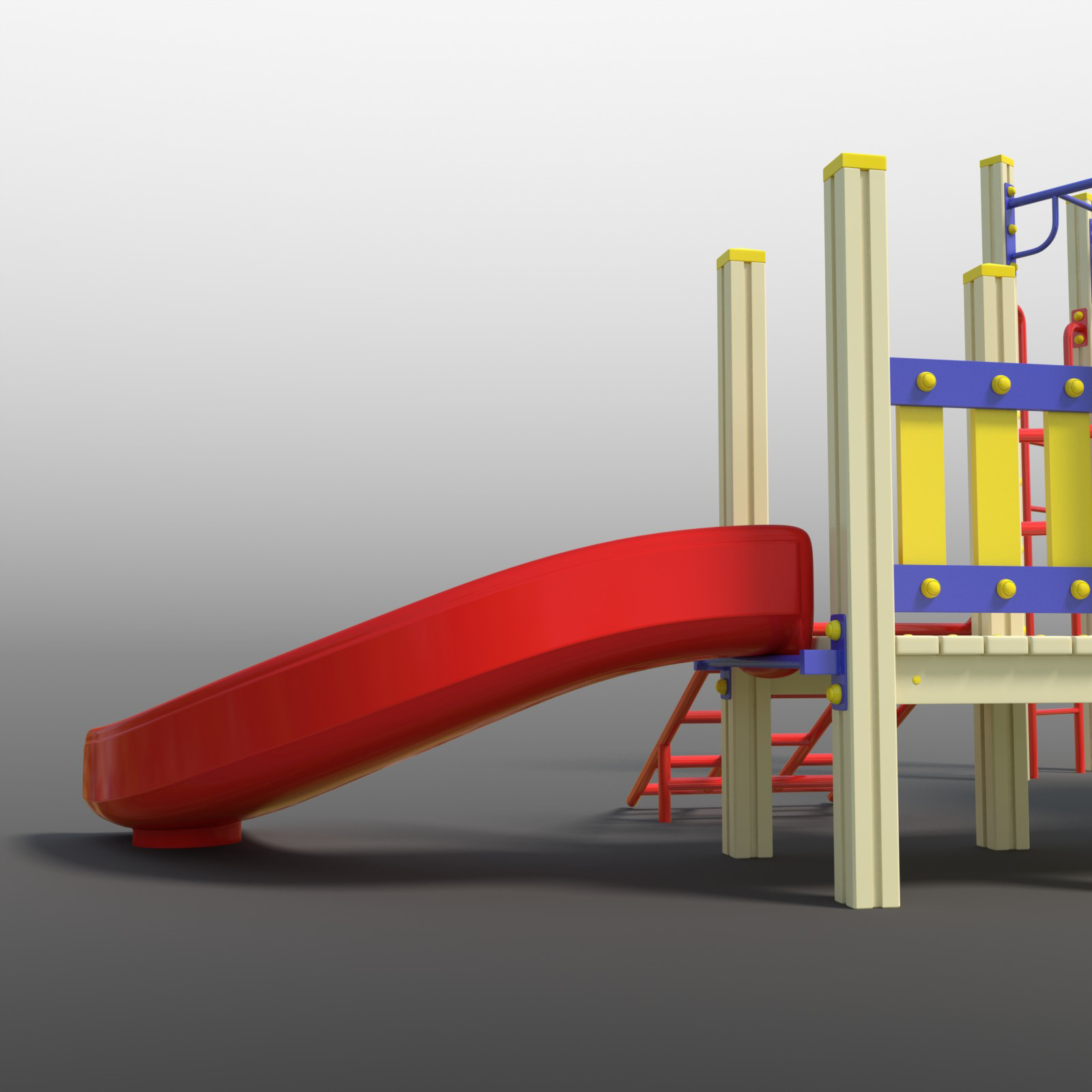 children s playground 3d max