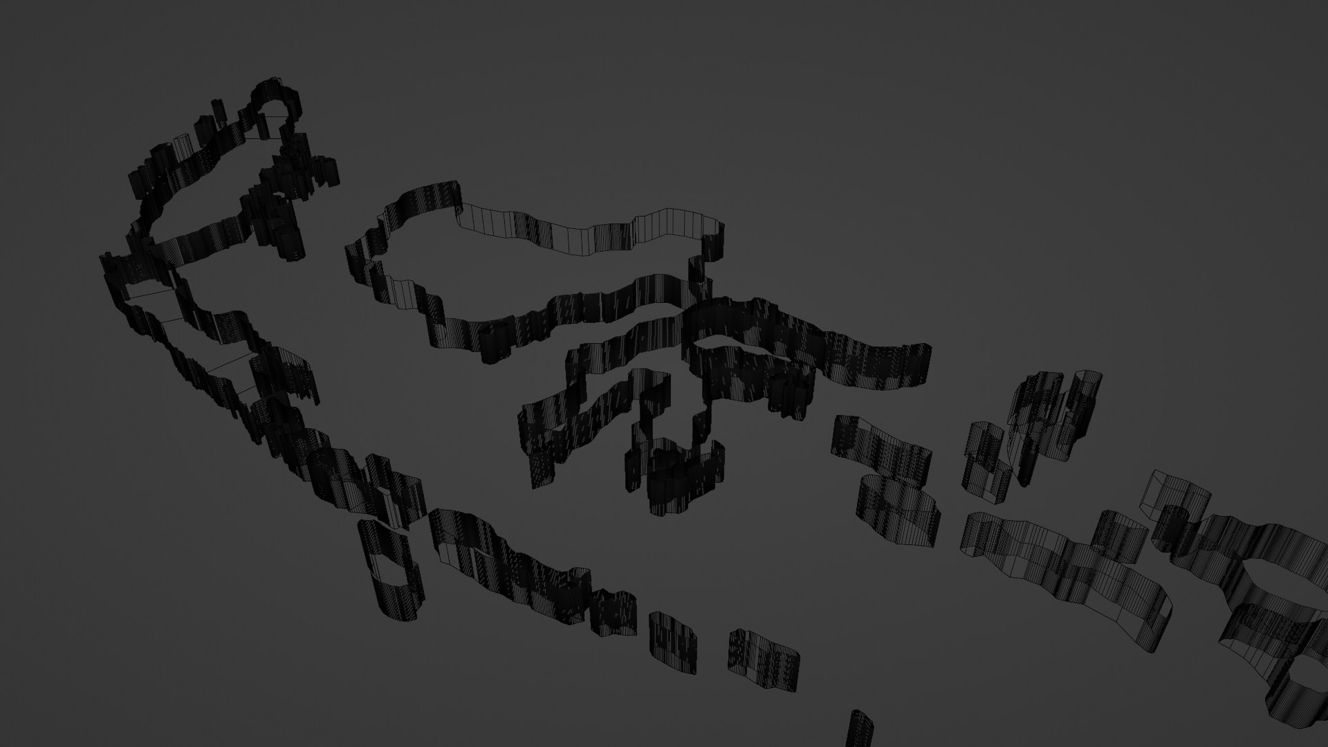 Indonesia Map 3D Model - TurboSquid 2170064