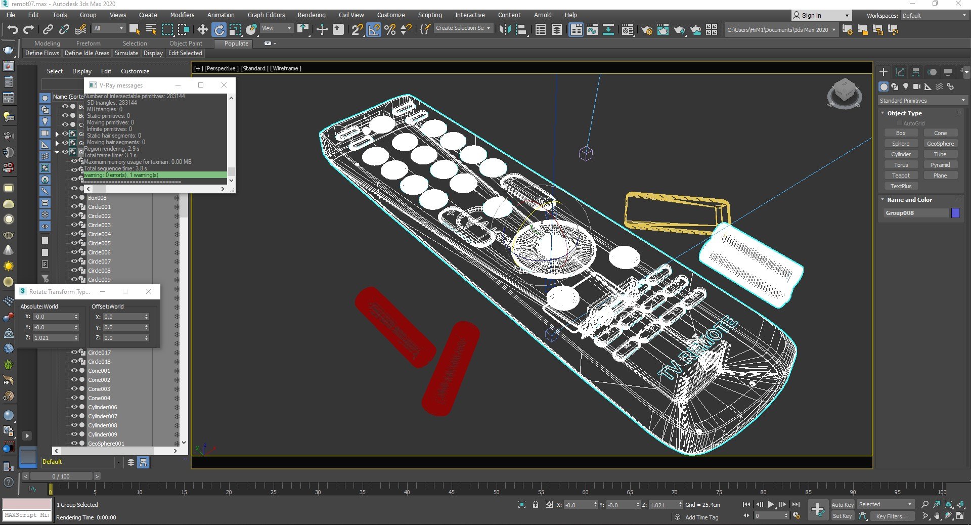 Remote Control Battrey 3D Model - TurboSquid 1461065