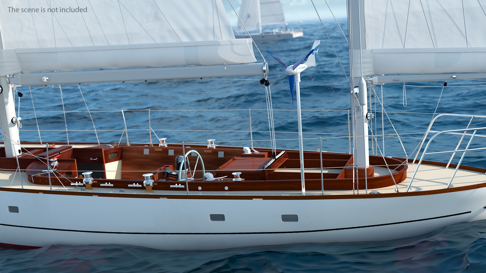 Silentwind 400 Marine Wind Generator 3D Model - TurboSquid 1487456