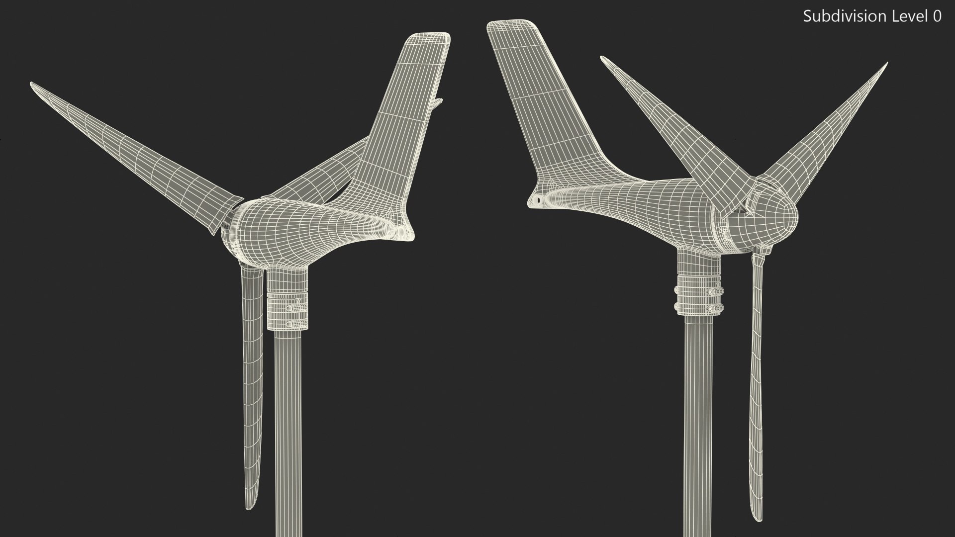 Silentwind 400 Marine Wind Generator 3D Model - TurboSquid 1487456