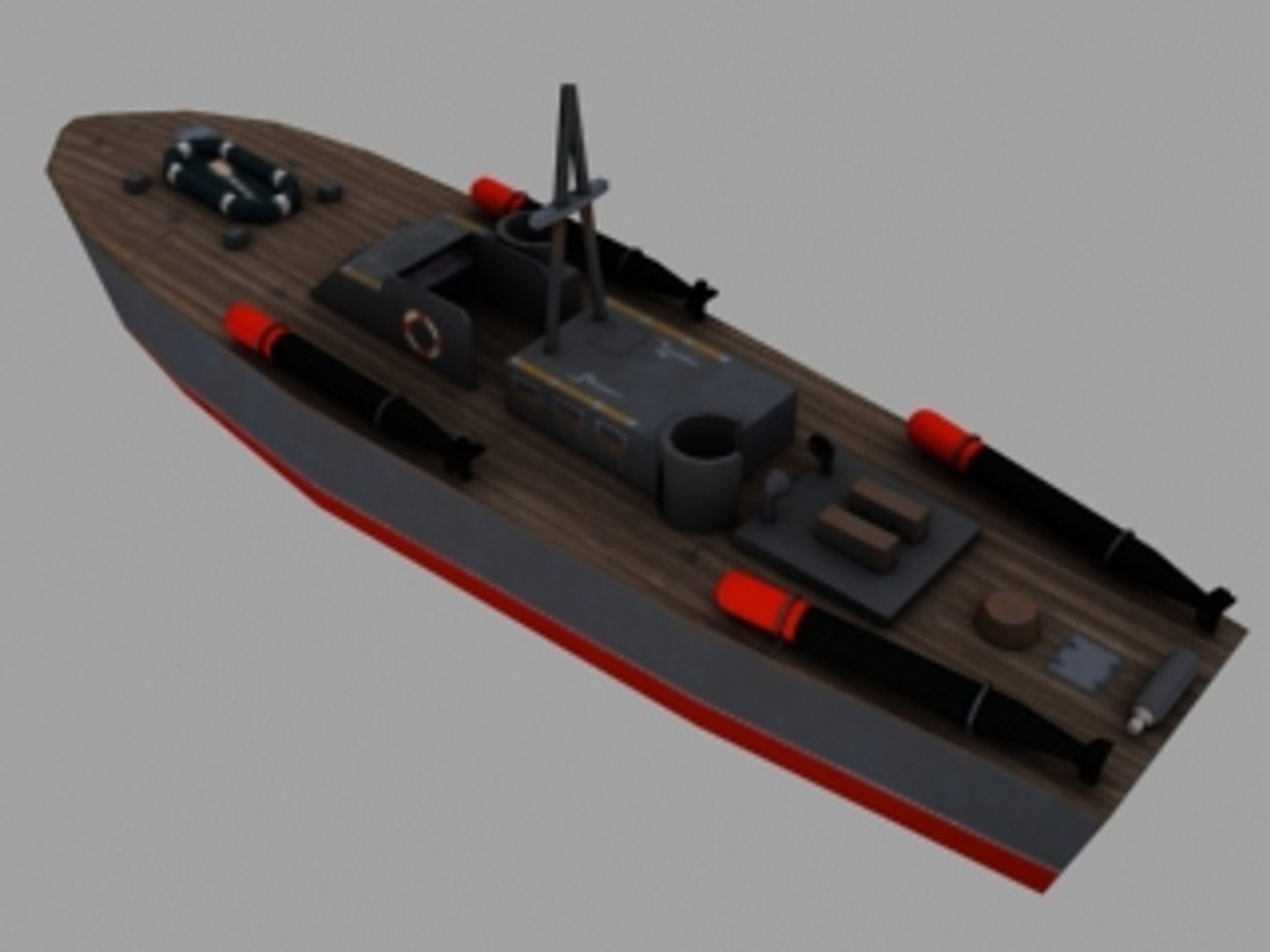 3d Model Pt Boat