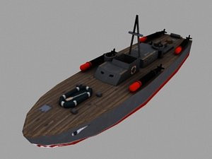 PT Boat 3D Models for Download | TurboSquid
