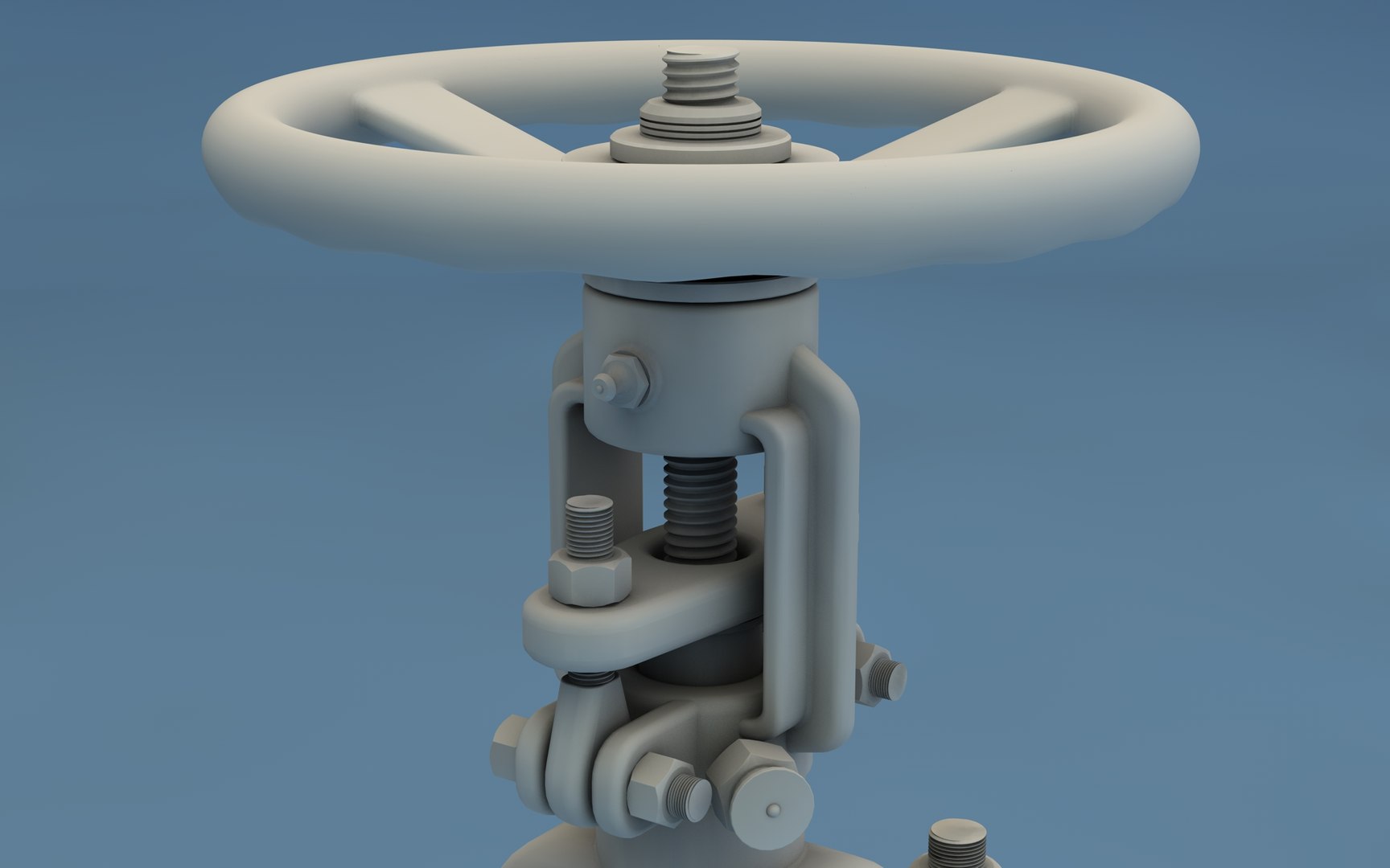 3d model of gate valve