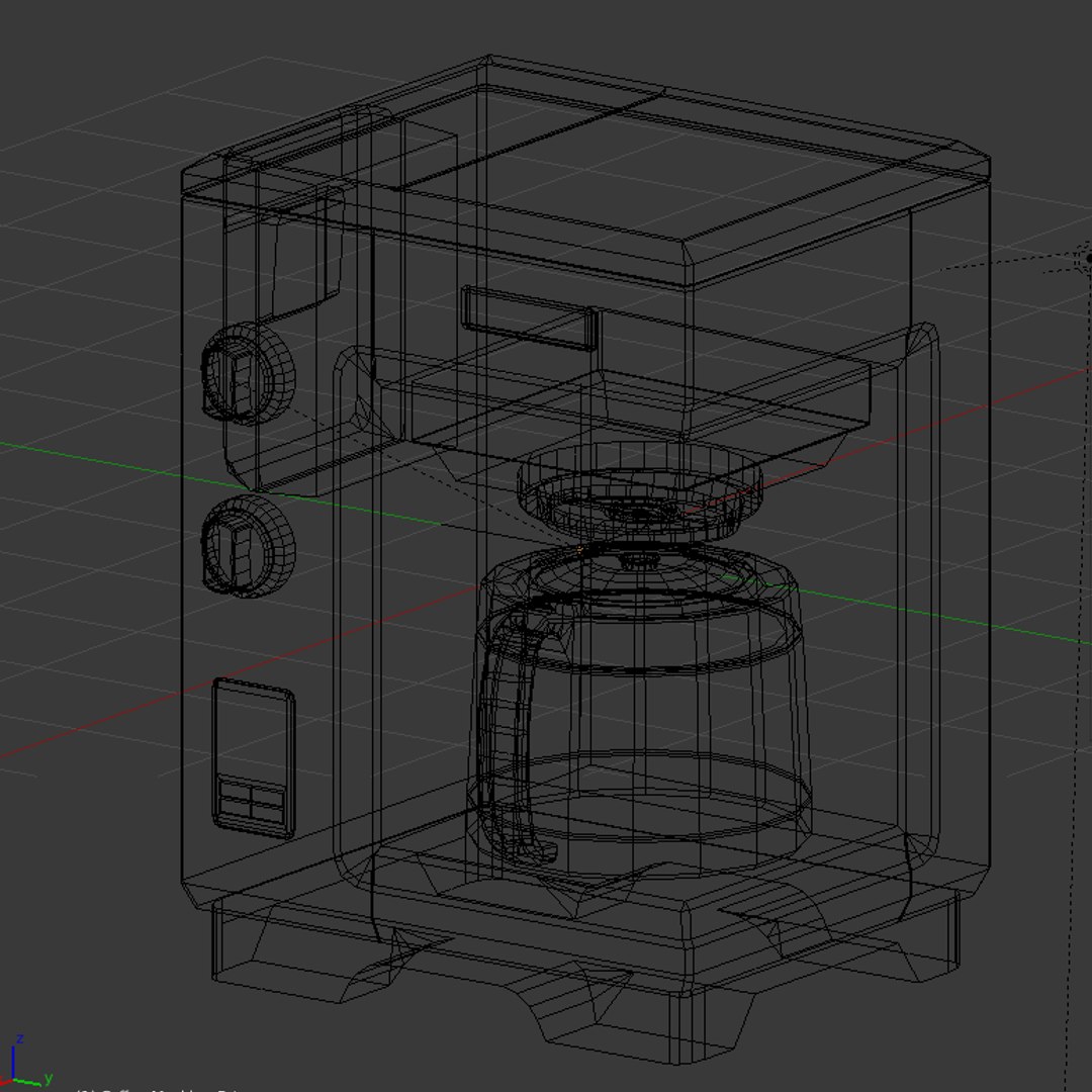 3D Coffee Maker - TurboSquid 1441174