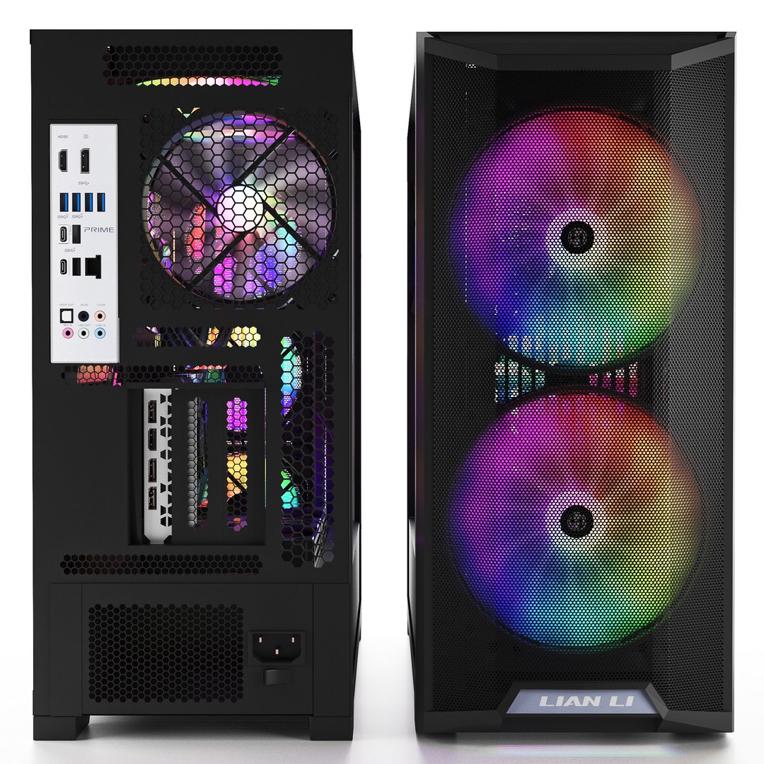 3D Model Lian Li Lancool-215 - TurboSquid 1942957