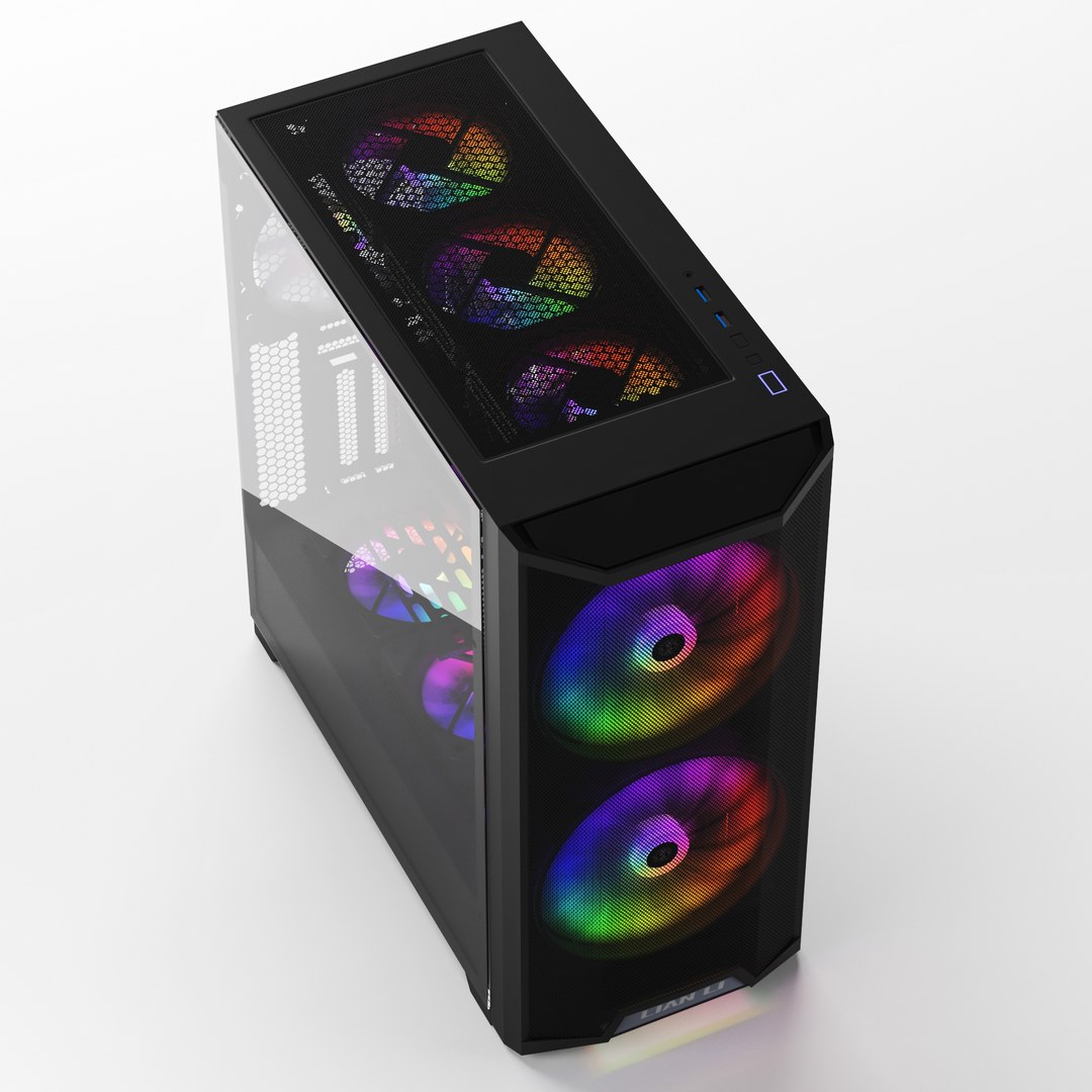 3D Model Lian Li Lancool-215 - TurboSquid 1942957