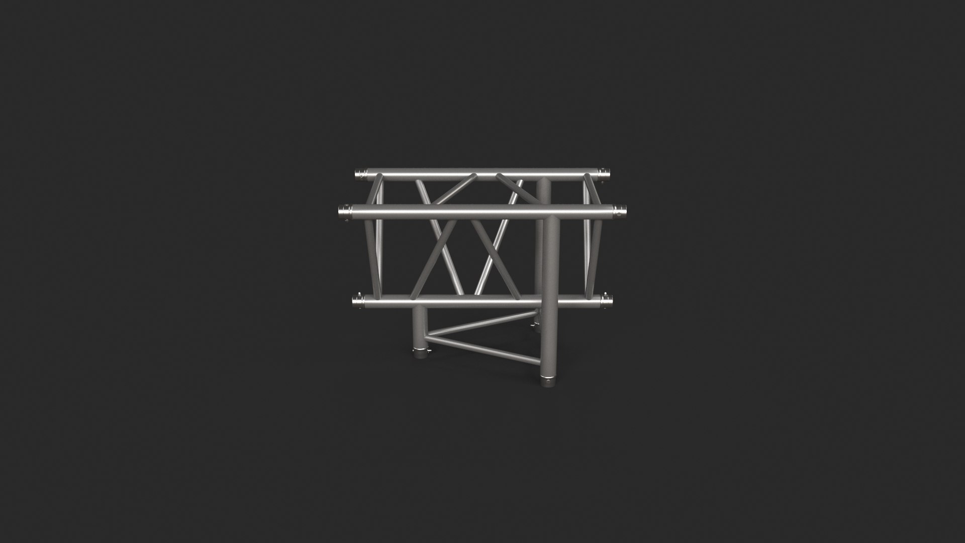 Triangular Truss A 52T K4 3D Model - TurboSquid 2046152