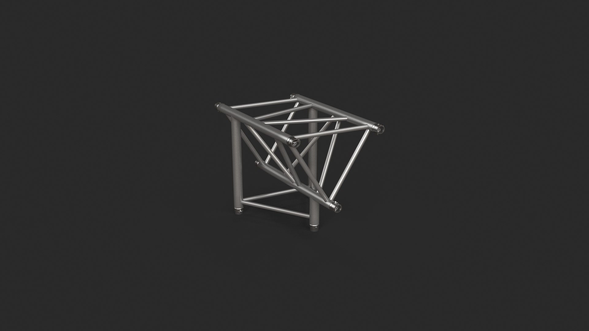 Triangular Truss A 52T K4 3D Model - TurboSquid 2046152