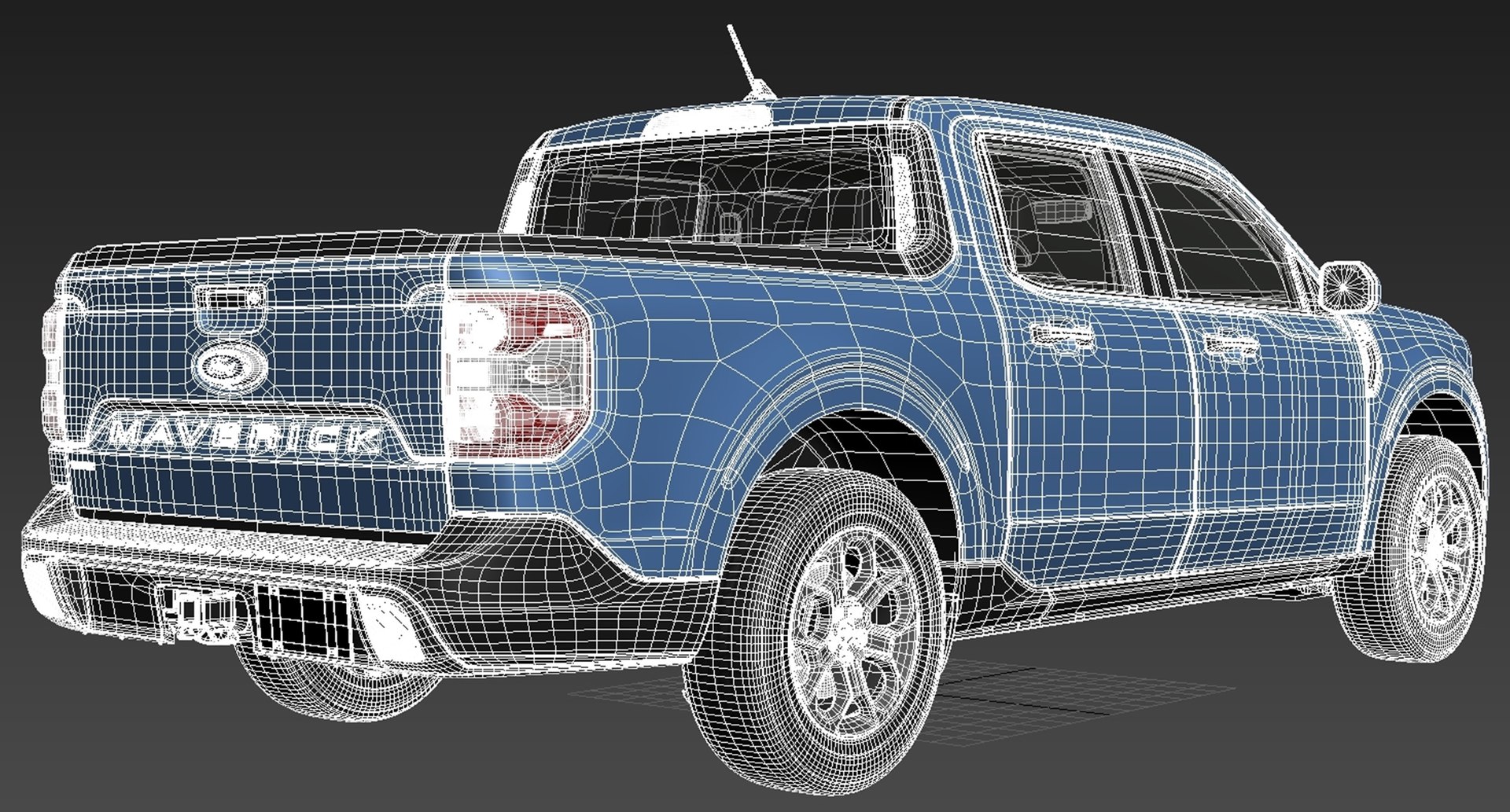 3D Ford Maverick XLT 2022 - TurboSquid 2224166