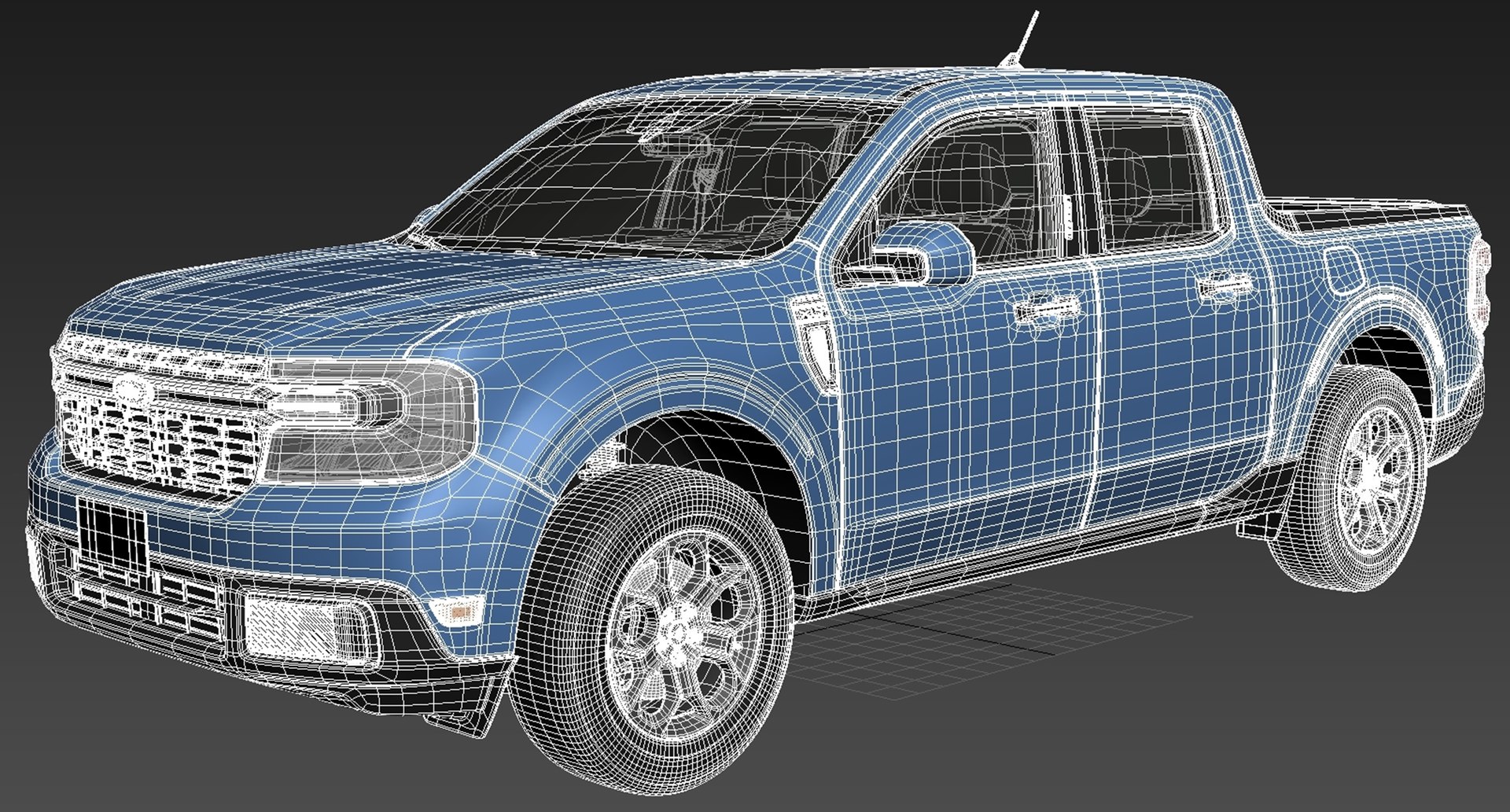 3D Ford Maverick XLT 2022 - TurboSquid 2224166