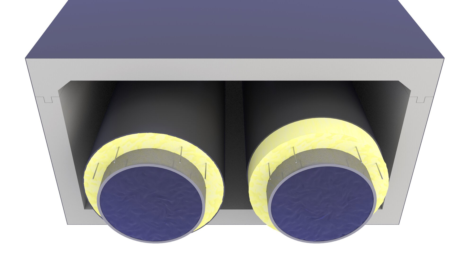 Underground Heating Pipe Tunnels V13 3D - TurboSquid 2415309