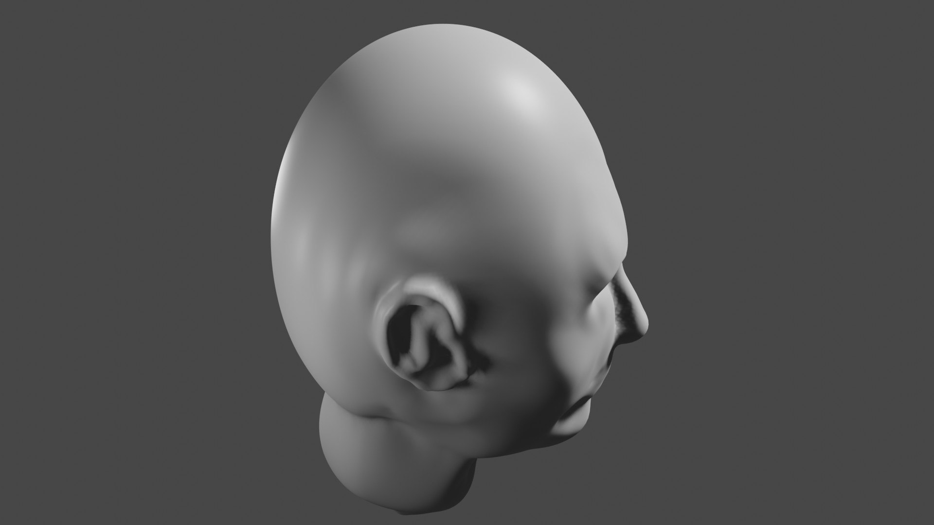 3D Character Head OBJ - TurboSquid 2155557