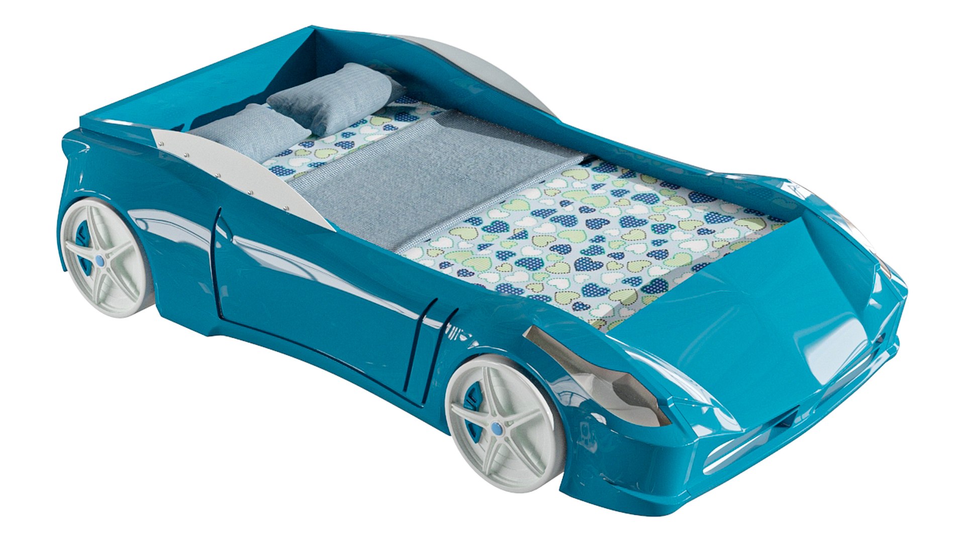 3D Ferrari Car Bed - TurboSquid 2091991