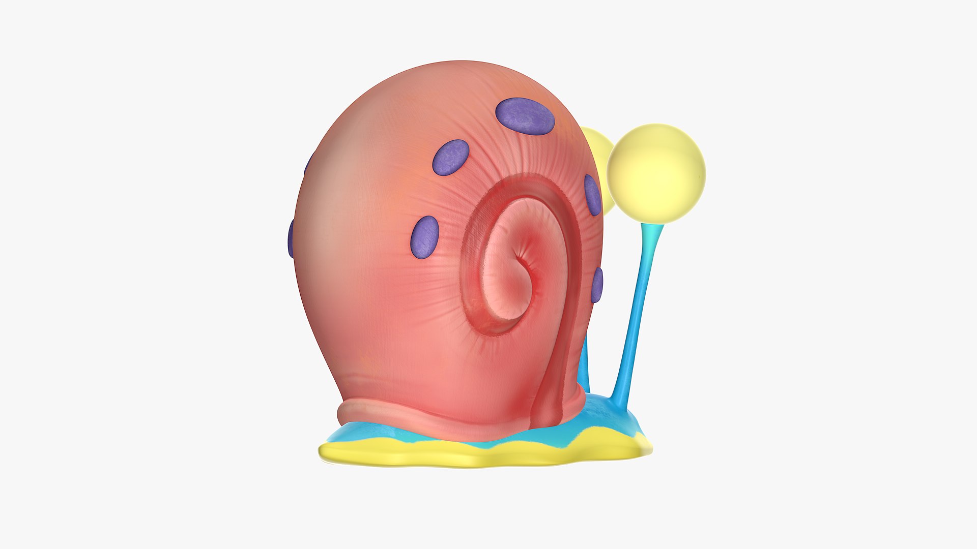 Gary The Snail Cinematic Character 3D Model - TurboSquid 2111184