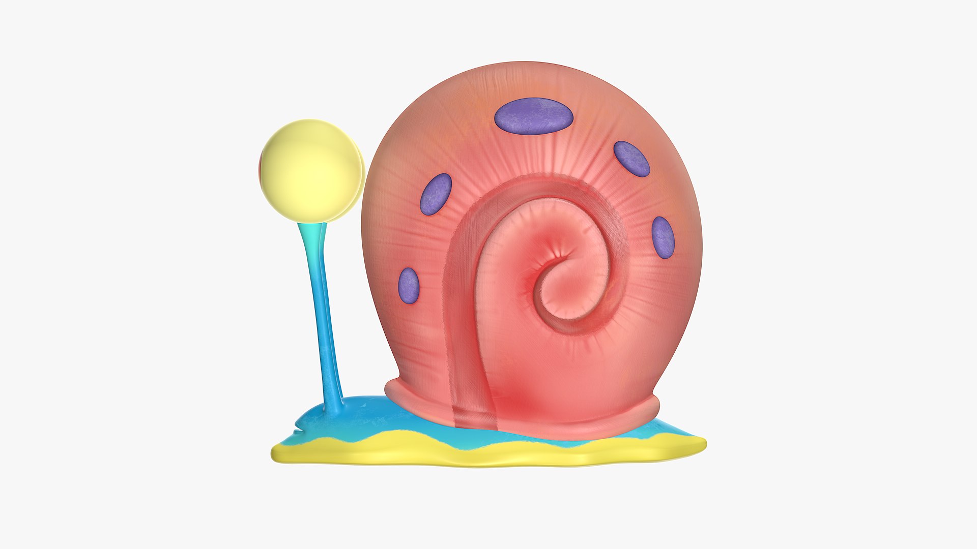 Gary The Snail Cinematic Character 3D Model - TurboSquid 2111184