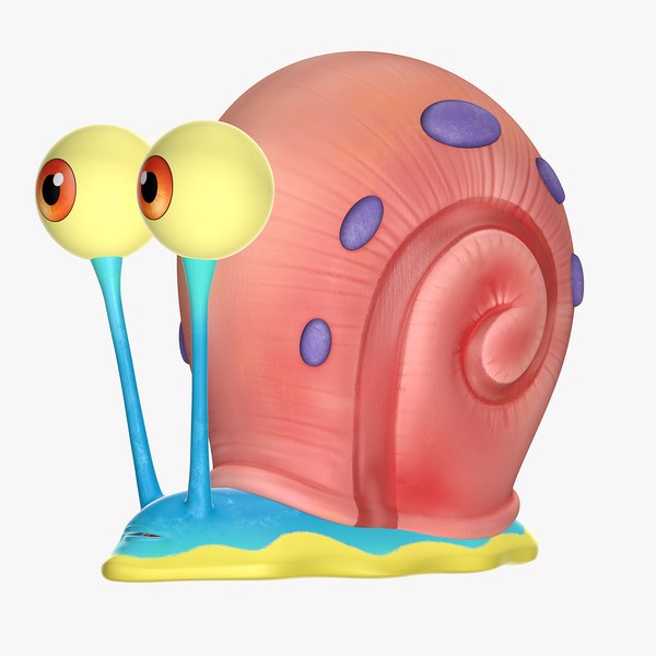 modelo 3d Personaje cinematográfico de Gary el caracol - TurboSquid 2111184