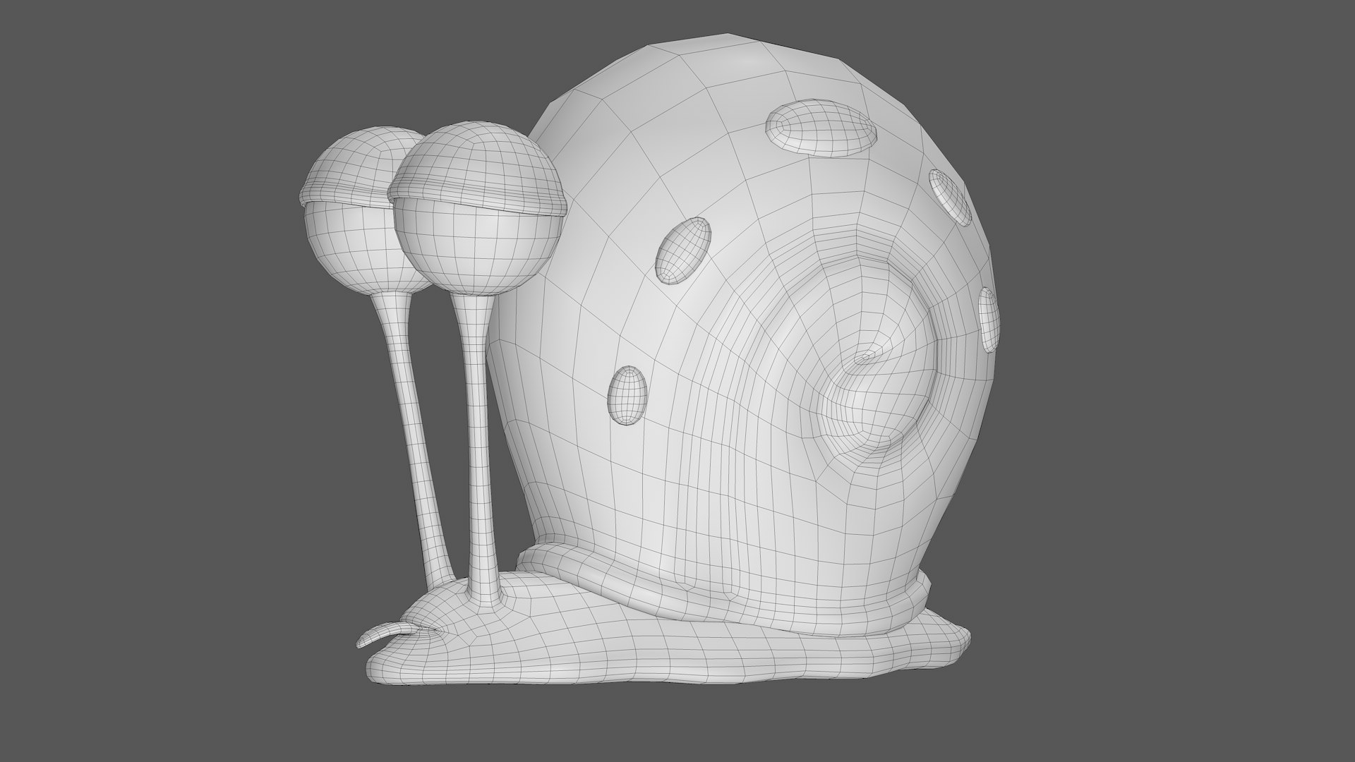 Gary The Snail Cinematic Character 3D Model - TurboSquid 2111184