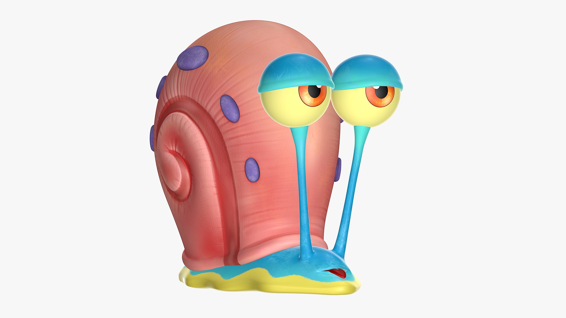 Gary The Snail Cinematic Character 3D Model - TurboSquid 2111184