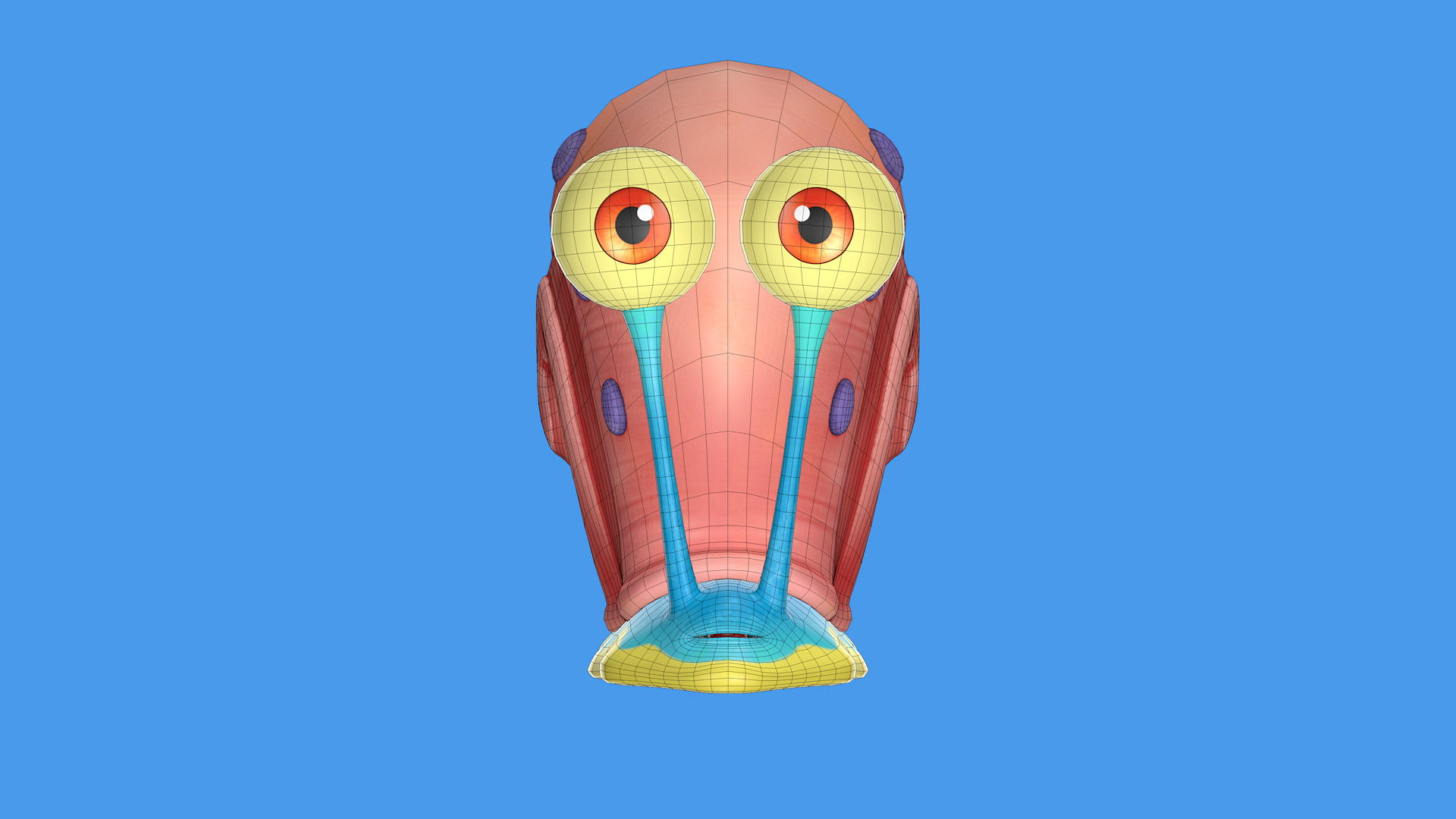 Gary The Snail Cinematic Character 3D Model - TurboSquid 2111184