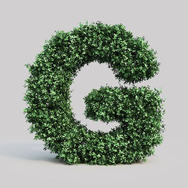 Steel Construction Font - Turkish Letter G Modelo 3D - TurboSquid 1894772