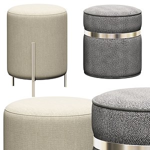 Bucket black bench 3D model - TurboSquid 1652342