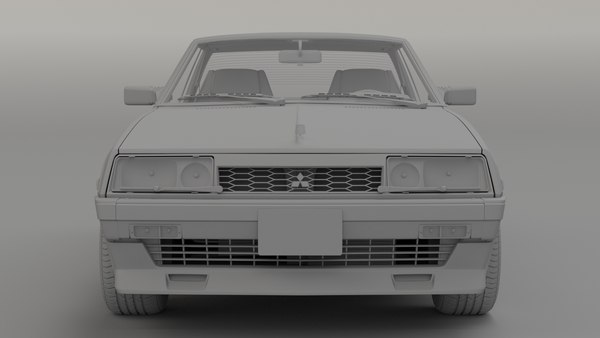 Mitsubishi Sapporo Galant Lambda 3D - TurboSquid 1837803