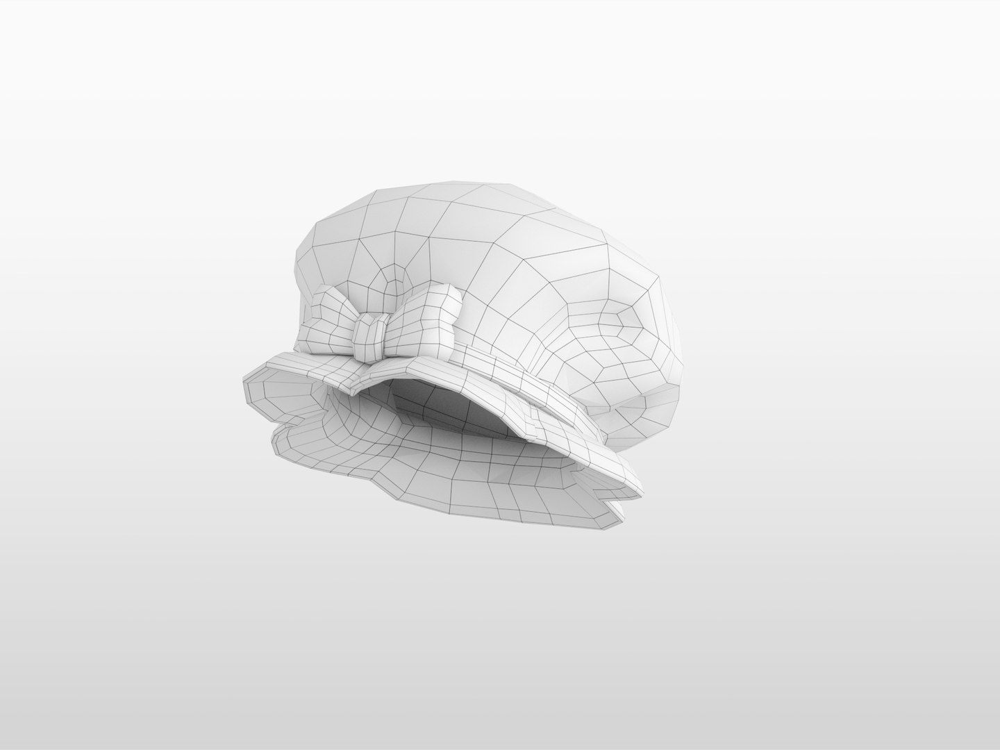 Hat007 Maid Hat 3D - TurboSquid 1991485