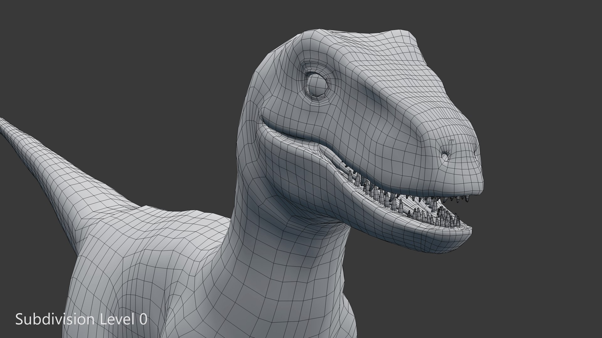 Realistic Raptor 3D Model - TurboSquid 1245365