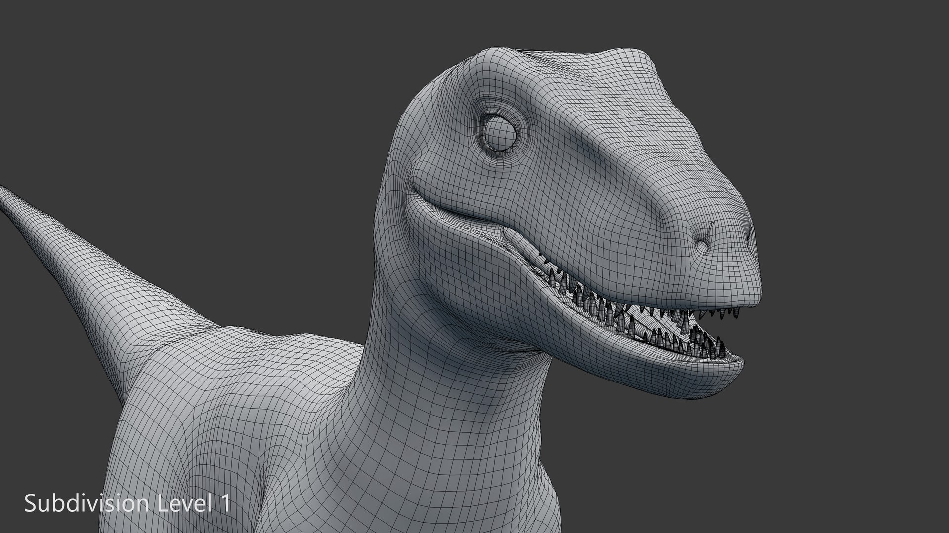 Realistic Raptor 3D Model - TurboSquid 1245365