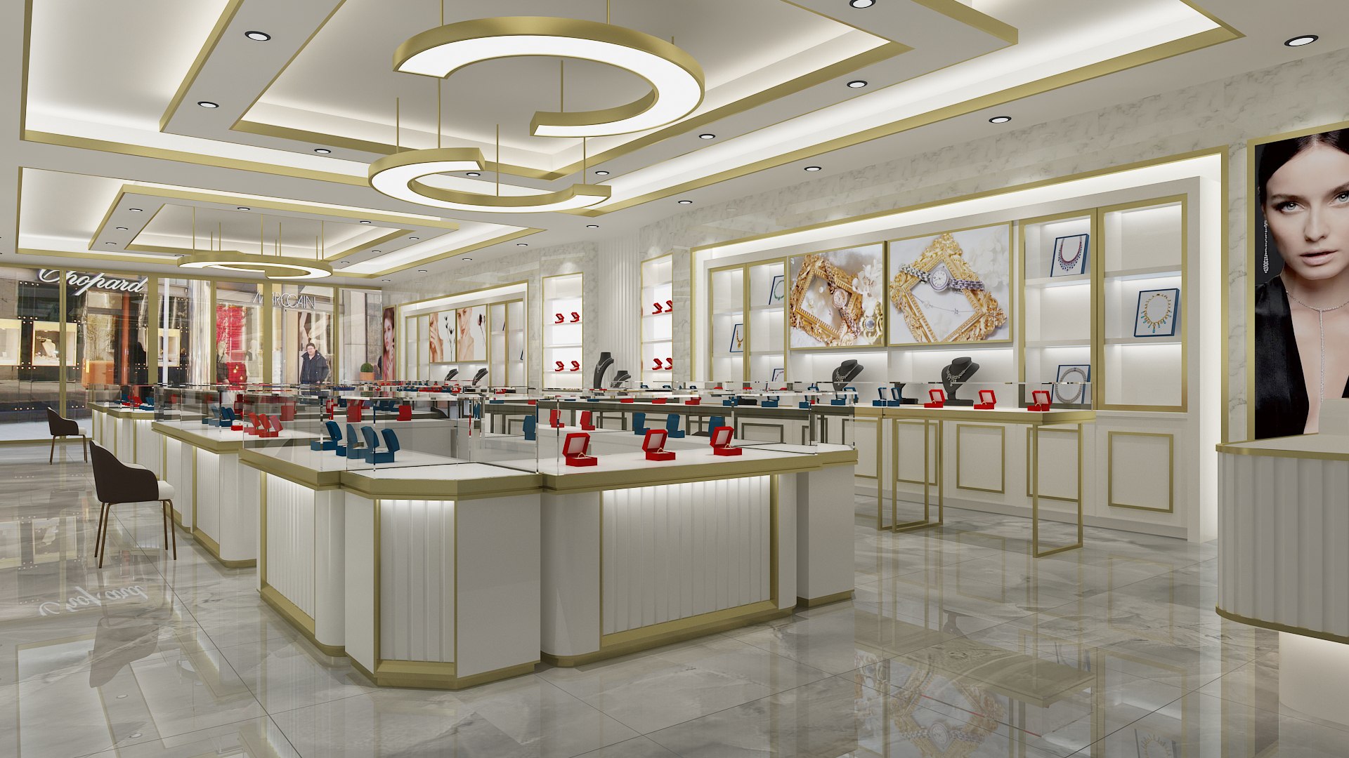 3D Model Jewelry Store 04 - TurboSquid 2156361