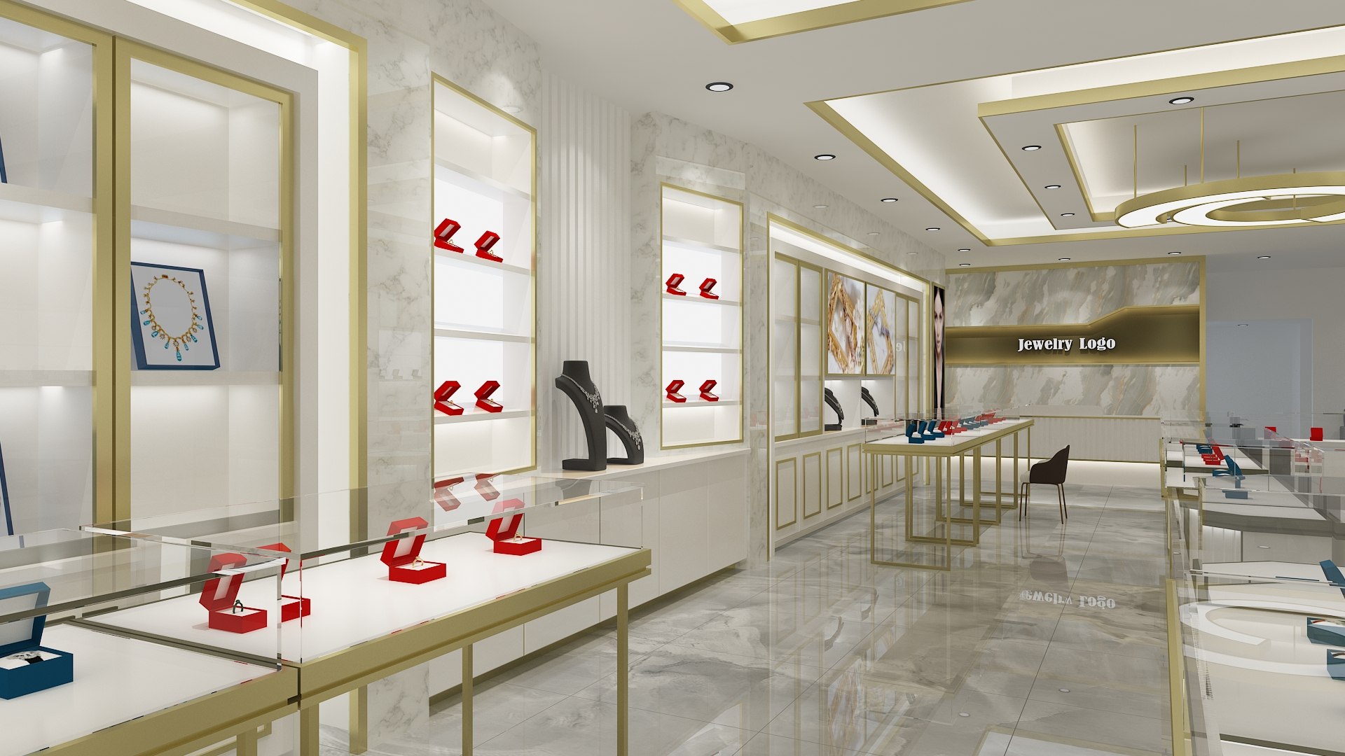 3D Model Jewelry Store 04 - TurboSquid 2156361