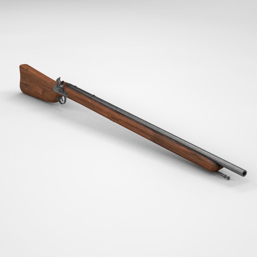 3d Flintlock Rifle
