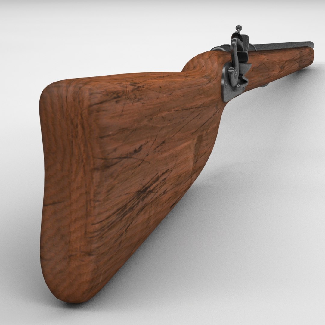 3d Flintlock Rifle