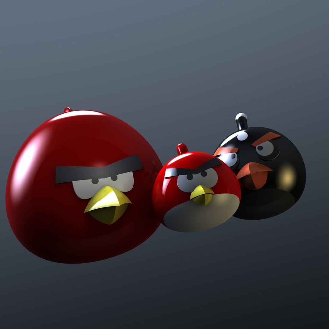 Angry Birds C4d