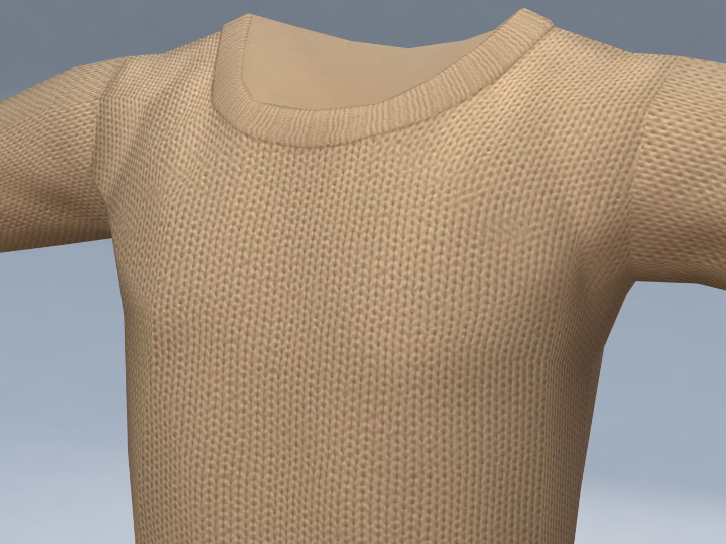3d model sweater